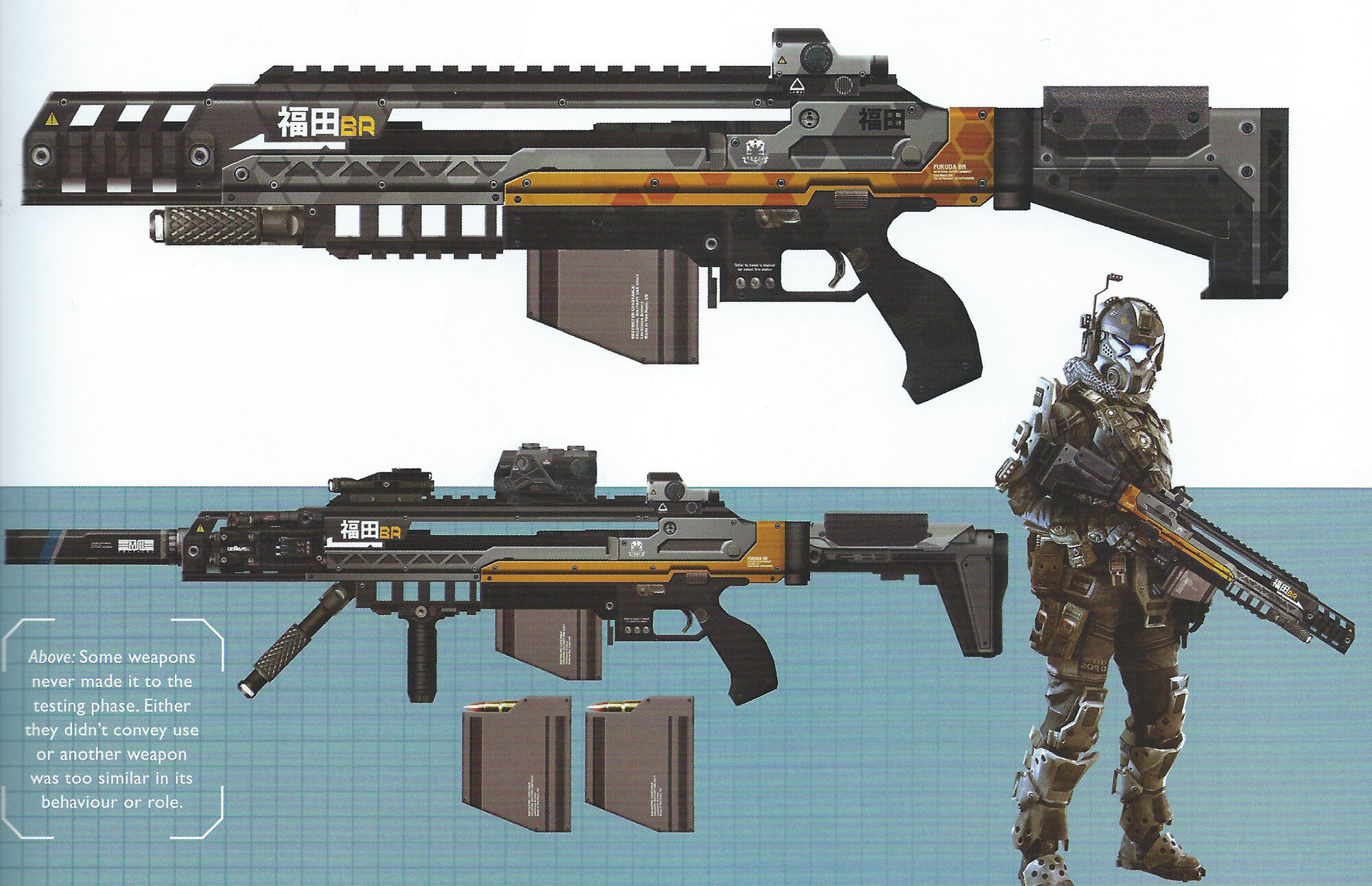Fukuda Battle Rifle | Titanfall Wiki | FANDOM powered by Wikia