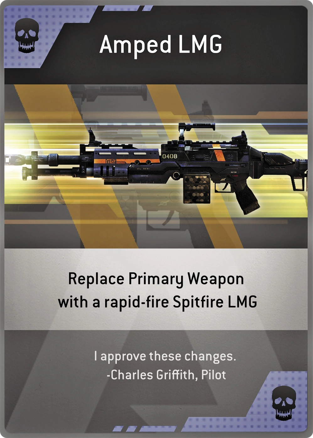 Amped LMG | Titanfall Wiki | Fandom