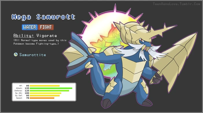 Samurott | TMNT X Pokemon Wiki | Fandom