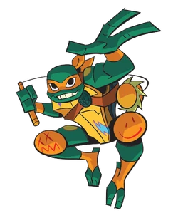 Michelangelo (Rise of the TMNT) | TMNTPedia | FANDOM powered by Wikia