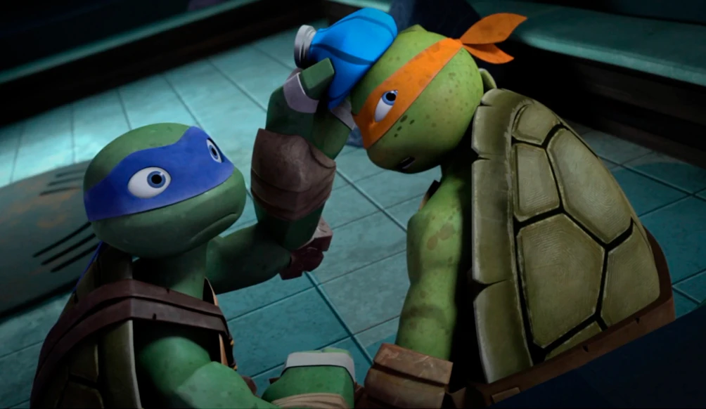 Imagen - Mikey-and-Leo-34-TMNT.jpg | Wiki TMNT | FANDOM powered by Wikia