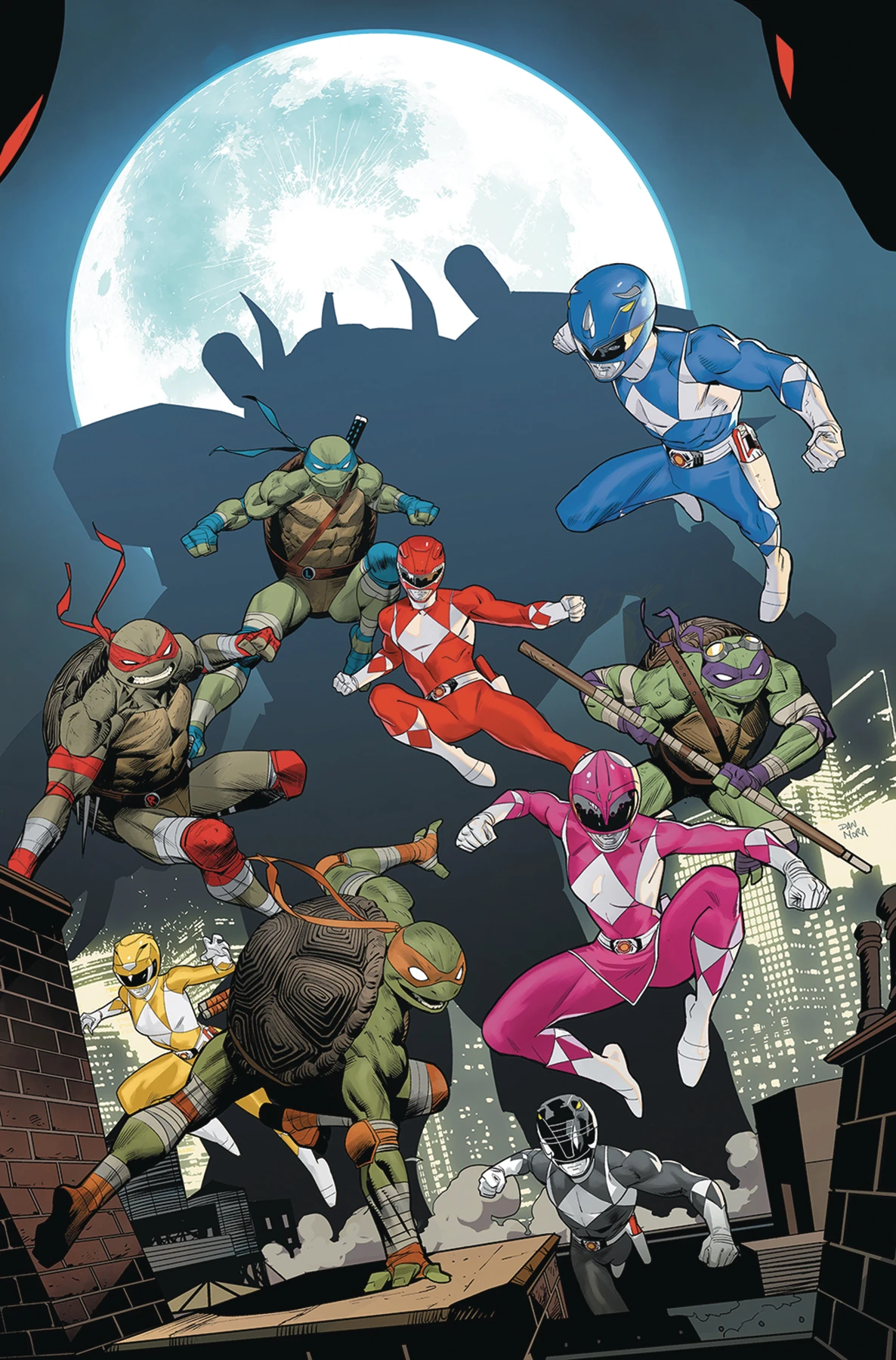 Mighty Morphin Power Rangers/Teenage Mutant Ninja Turtles #5 ...
