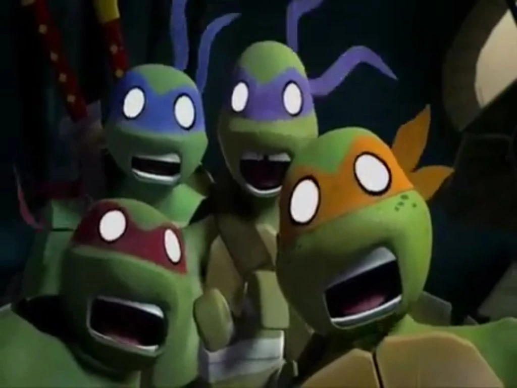 Image - The turtles scream.jpeg | TMNTPedia | FANDOM powered by Wikia