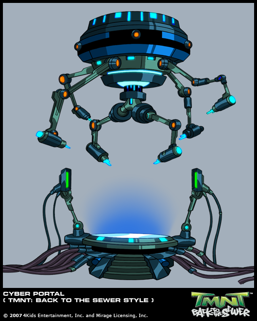 Cyber Portal Tmntpedia Fandom Powered By Wikia