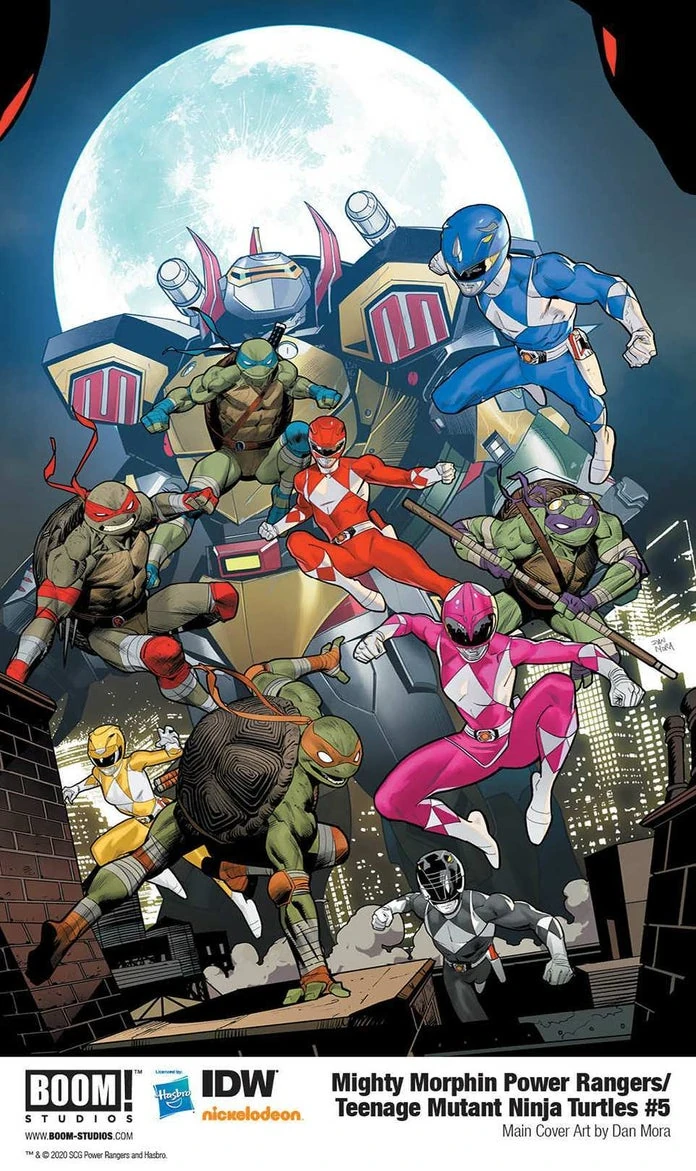 Mighty Morphin Power Rangers/Teenage Mutant Ninja Turtles #5 ...