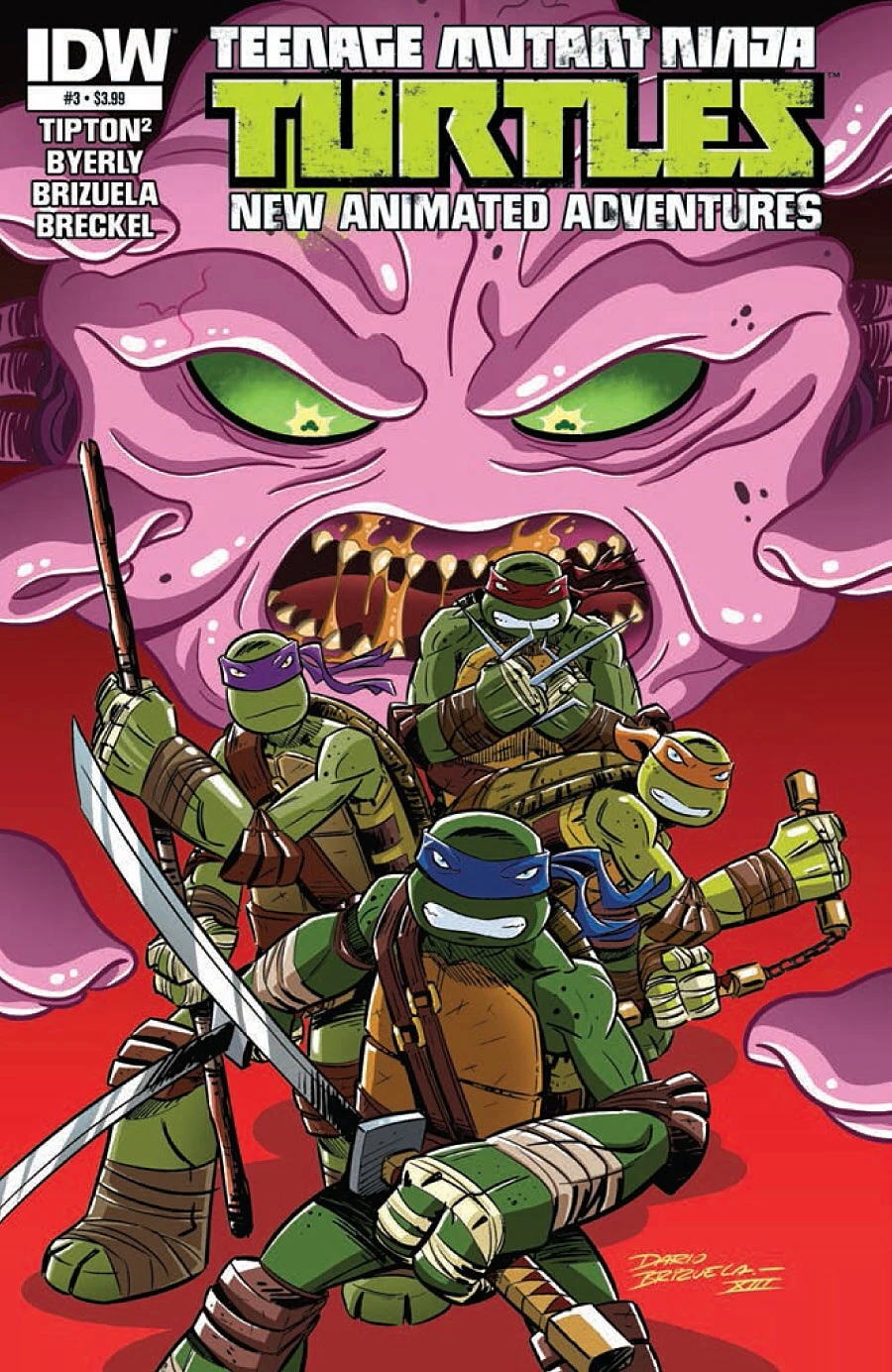 TMNT: New Animated Adventures Issue 3 | TMNT Wiki | Fandom