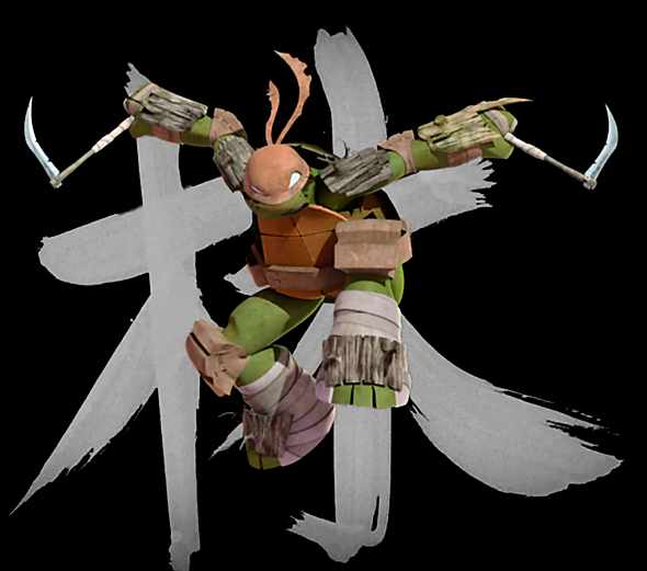 Michelangelo's Vision Quest Costume | TMNT Wiki | FANDOM powered by Wikia Michelangelo's Vision Quest Costume | TMNT Wiki | FANDOM powered by Wikia