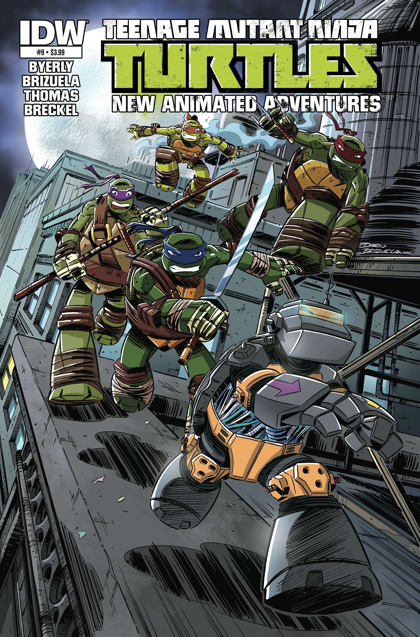 TMNT: New Animated Adventures Issue 9 | TMNT Wiki | Fandom