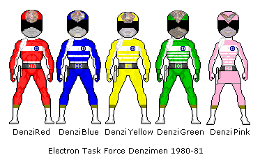 Denshi Sentai Denziman | Tokusatsu-Microheroes Wiki | Fandom