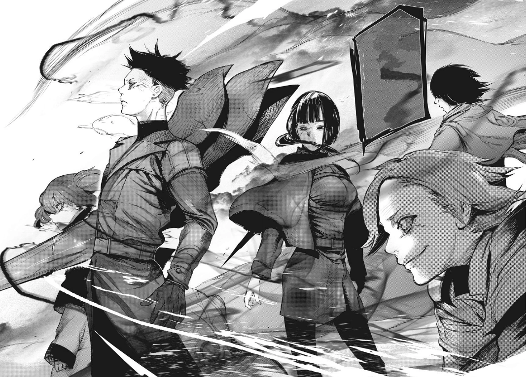 Image - Quinx Squad during Rushima landing.png | Tokyo Ghoul Wiki ...