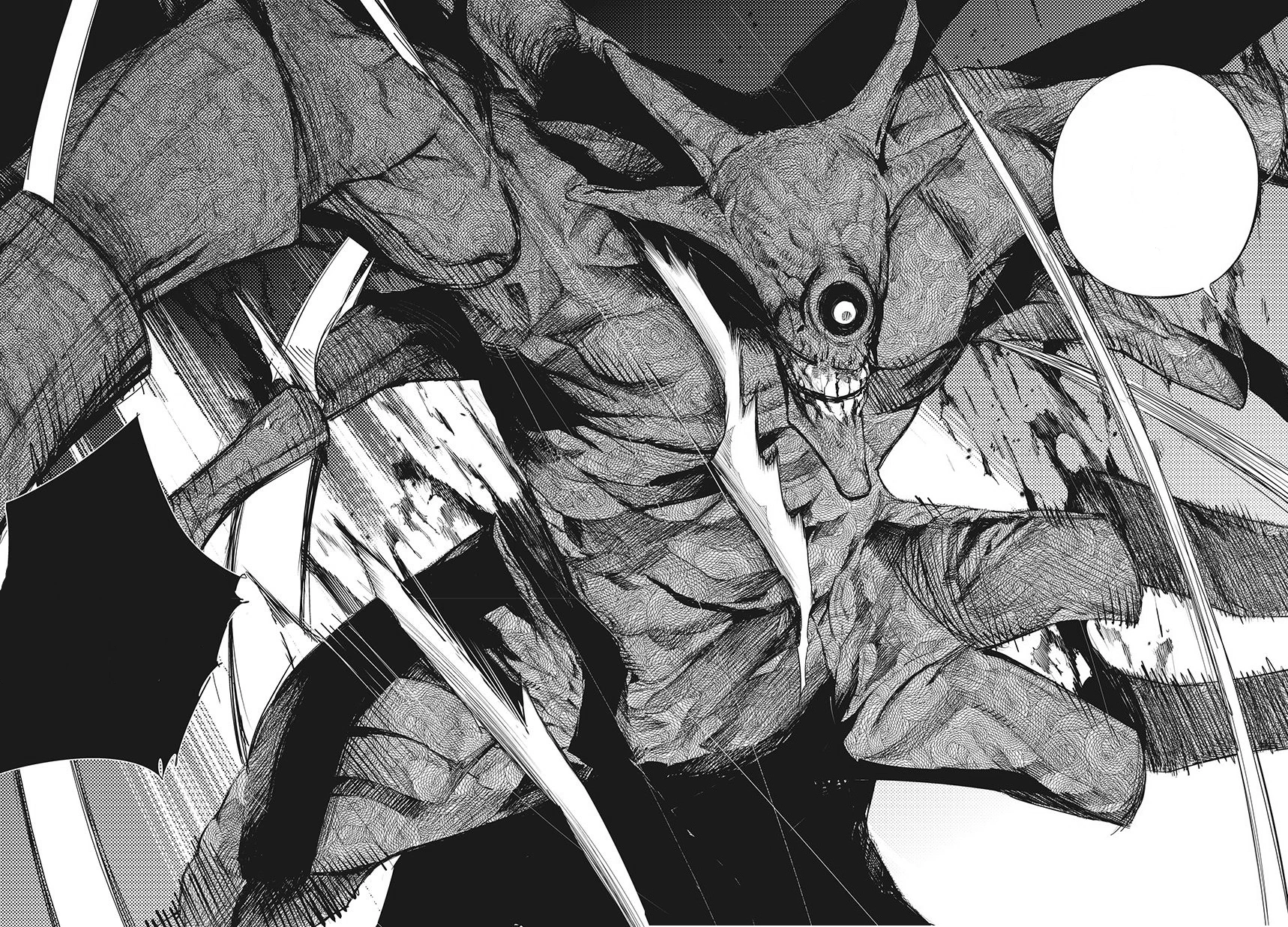 Image - Furuta cutting Eto's kakuja to pieces.png | Tokyo Ghoul Wiki ...