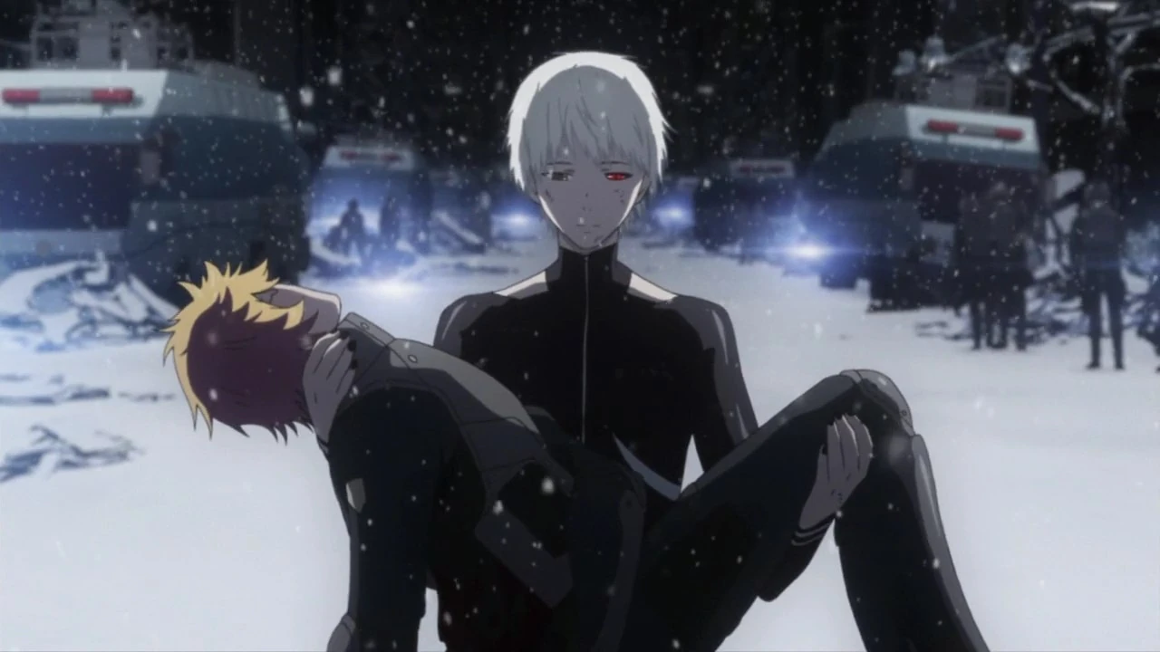 Изображение - Kaneki brings Hide.jpg | Токийский Гуль | FANDOM powered ...