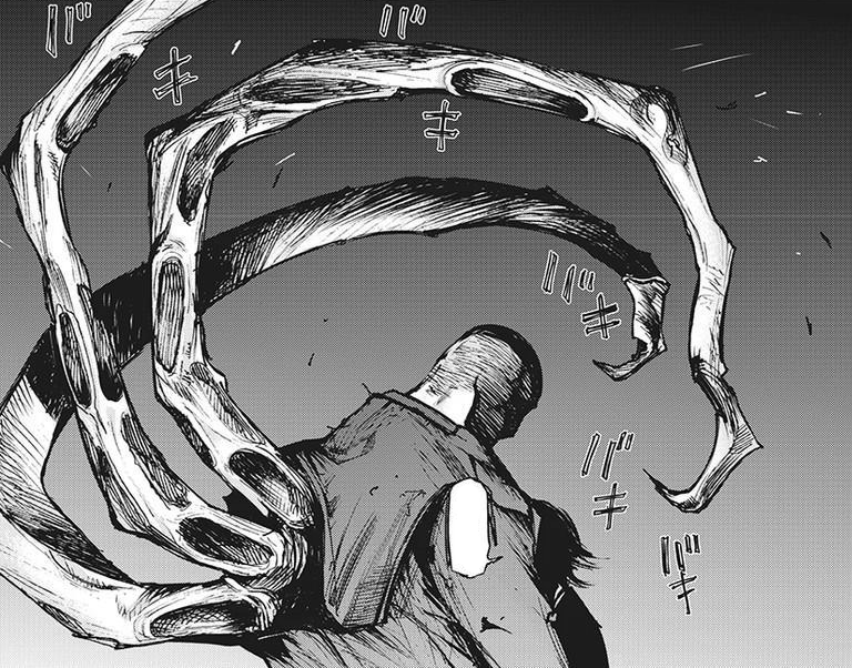 Image Uta Takes Shinoharas Form And Unleashes His Kagunepng Tokyo Ghoul Wiki Fandom