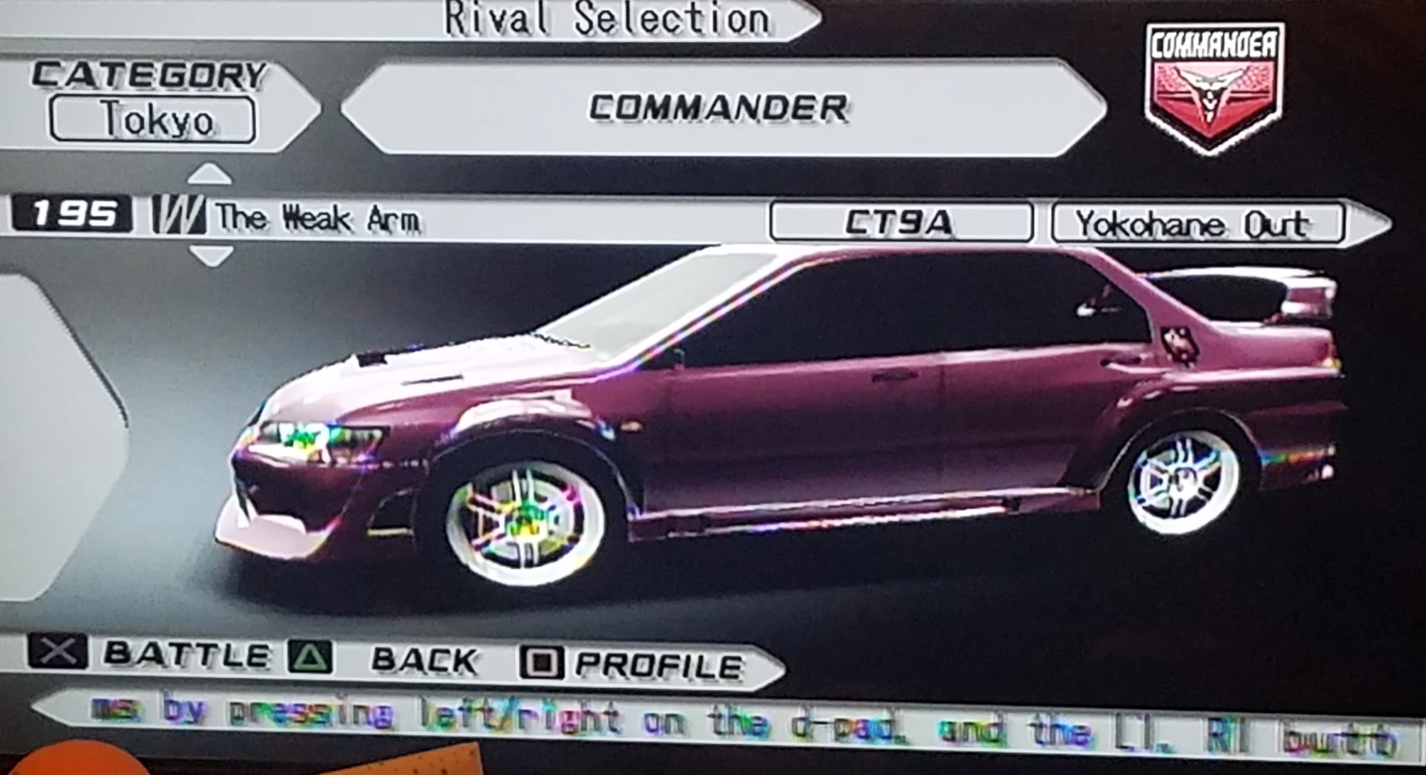 The Weak Arm (TXR3) | Tokyo Xtreme Racer Wiki | Fandom