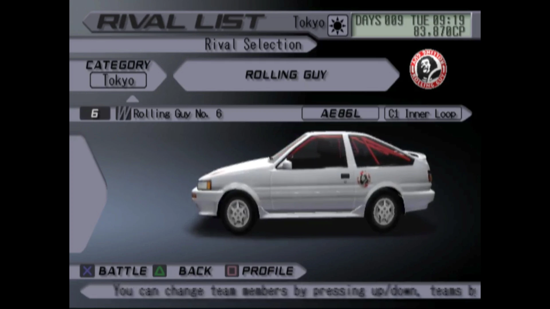 Rolling Guy No. 6 (TXR3) | Tokyo Xtreme Racer Wiki | Fandom