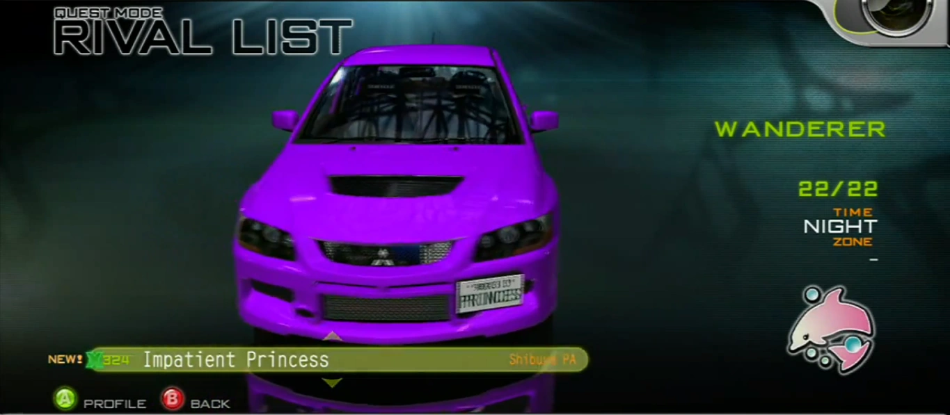 Impatient Princess (ITC) | Tokyo Xtreme Racer Wiki | Fandom