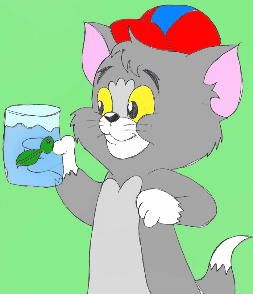 A Cat and His Frog | Tom and Jerry Kids Show Wiki | Fandom