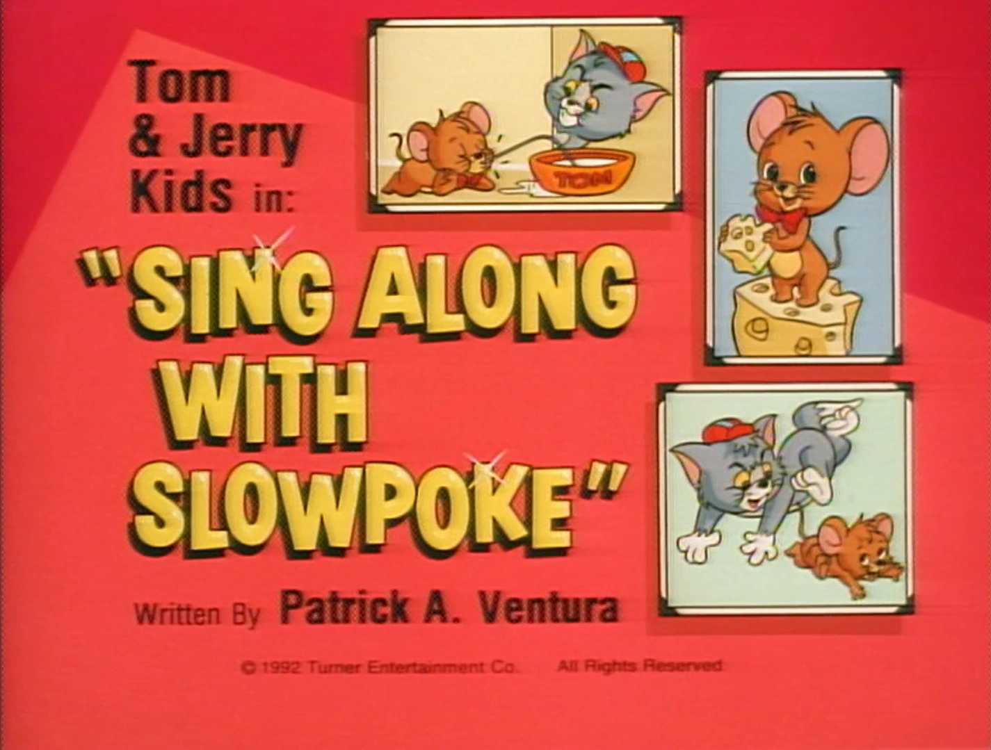 Sing Along with Slowpoke | Tom and Jerry Kids Show Wiki | Fandom