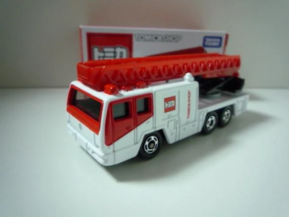 Hino Aerial Ladder Fire Truck (Tomica Shop) | Tomica Wiki | Fandom