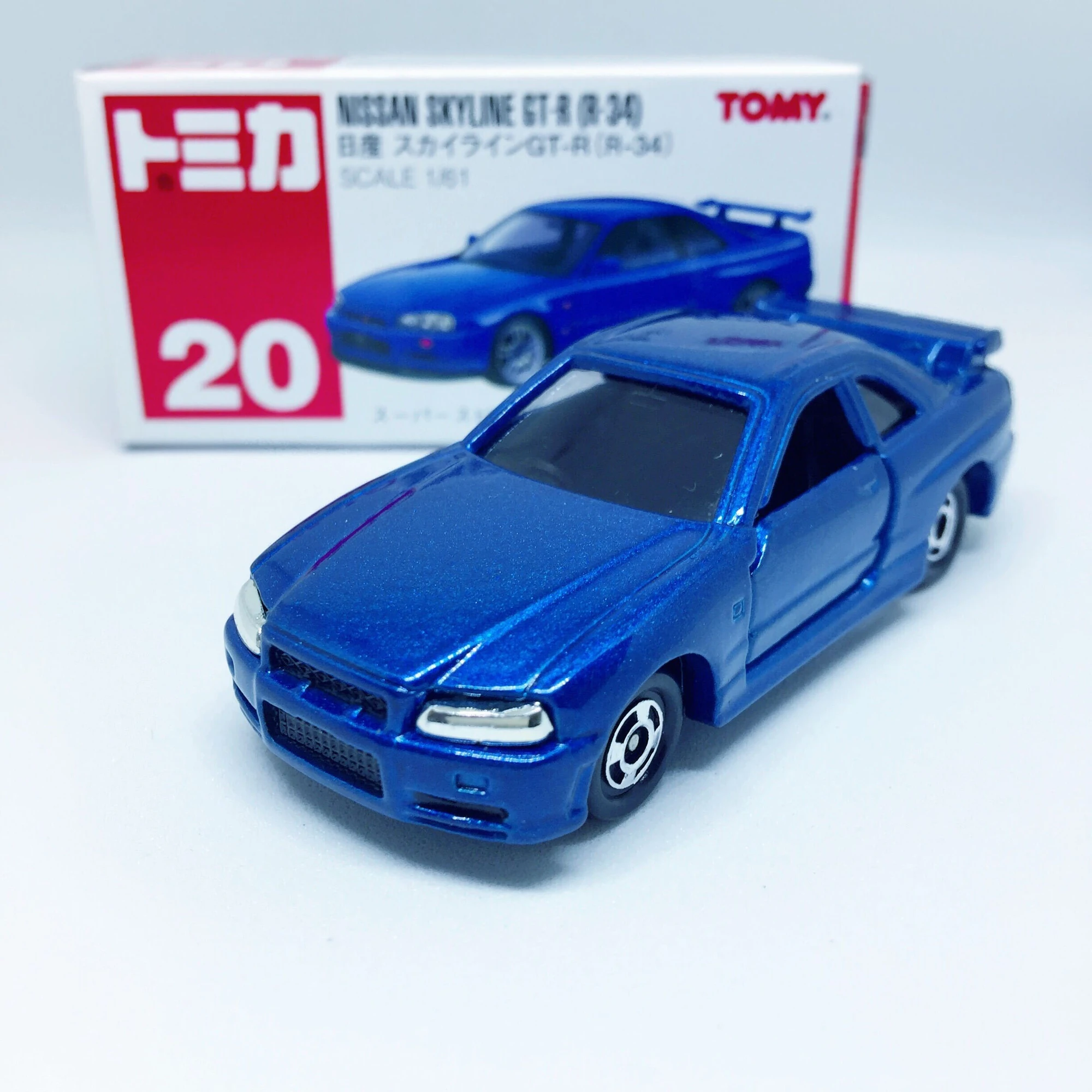 No. 20 Nissan Skyline GT-R (R-34) | Tomica Wiki | Fandom