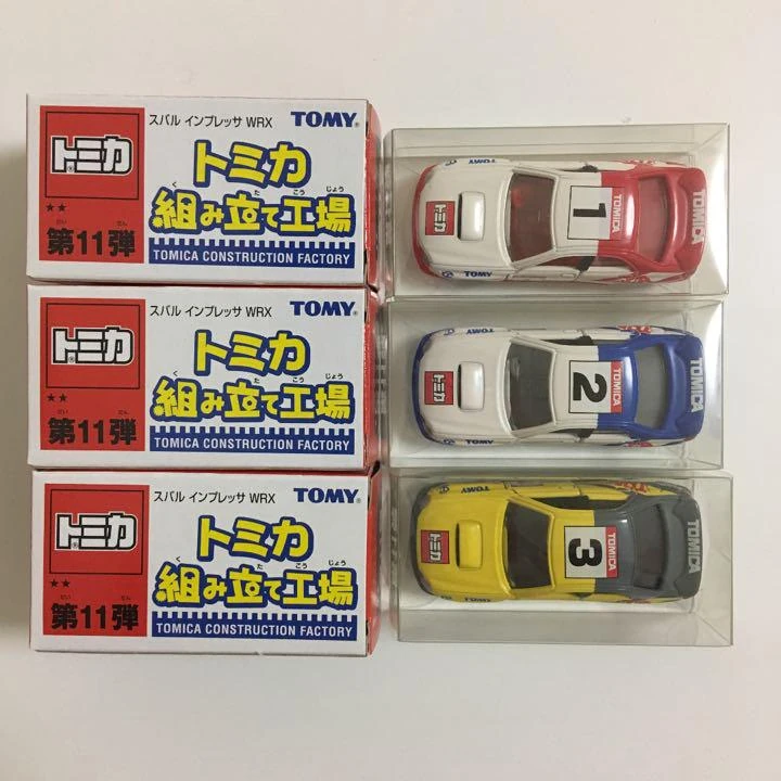 Tomica Assembly Factory ★★ No. 11- Subaru Impreza WRX | Tomica Wiki ...