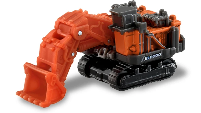 No. 25 Hitachi Loading Shovel EX8000-7 | Tomica Wiki | Fandom