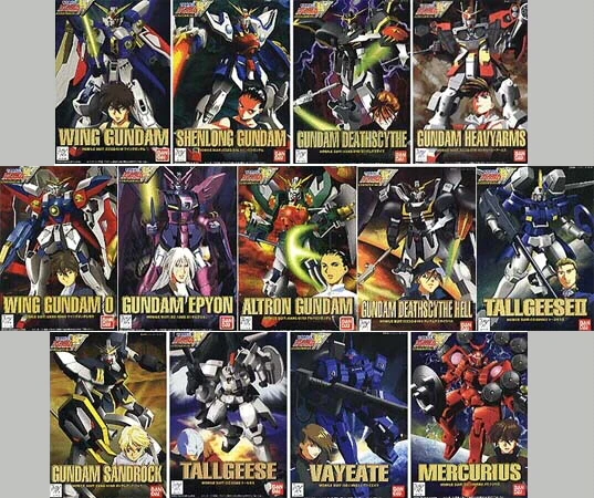 Image - Gundam Wing Model Kits.jpg | Toonami Wiki | FANDOM powered by Wikia