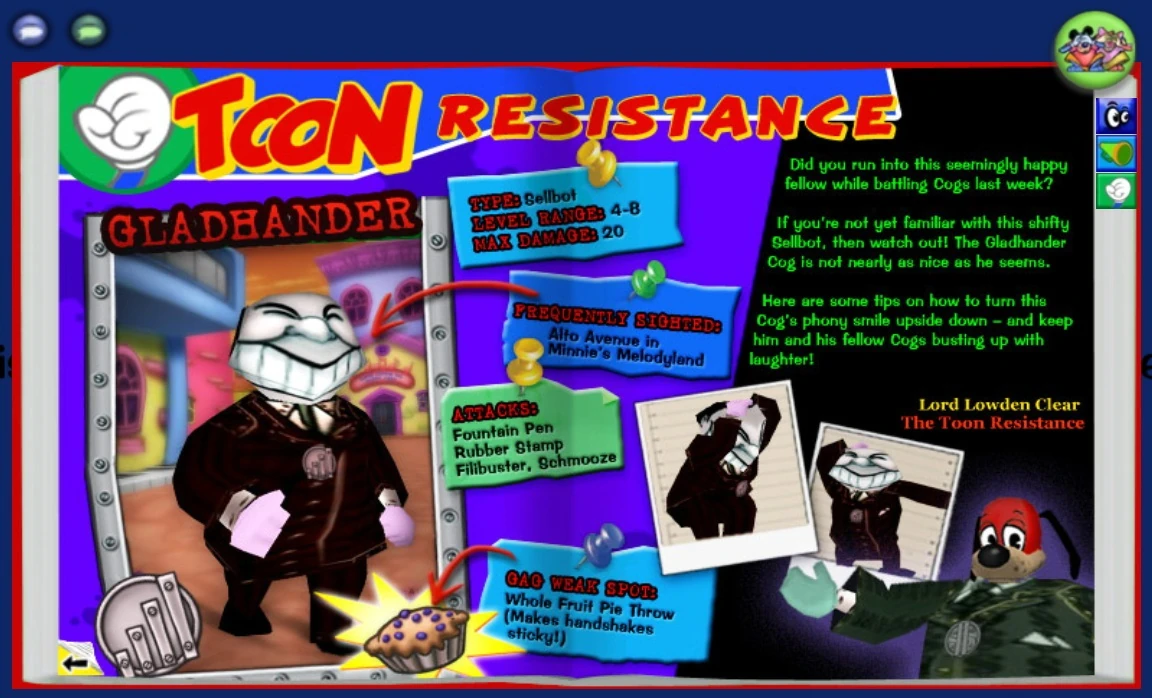 Glad Hander/Gallery | Toontown Wiki | Fandom