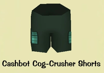 Cashbot Cog-Crusher Shorts | Toontown Rewritten Wiki | Fandom