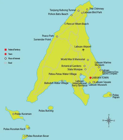 Image - Labuan map 001.jpg | Topo Wiki | FANDOM powered by Wikia