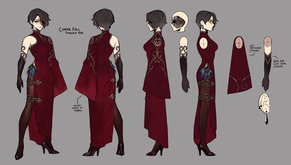 Image - Cinder Fall V4.png | Top-Strongest Wikia | FANDOM powered by Wikia