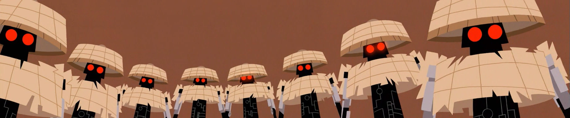 The Ultra Robots (Samurai Jack) attack the Monster Association (OPM ...