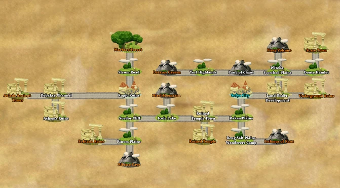 Map | Toram Online Wiki | Fandom