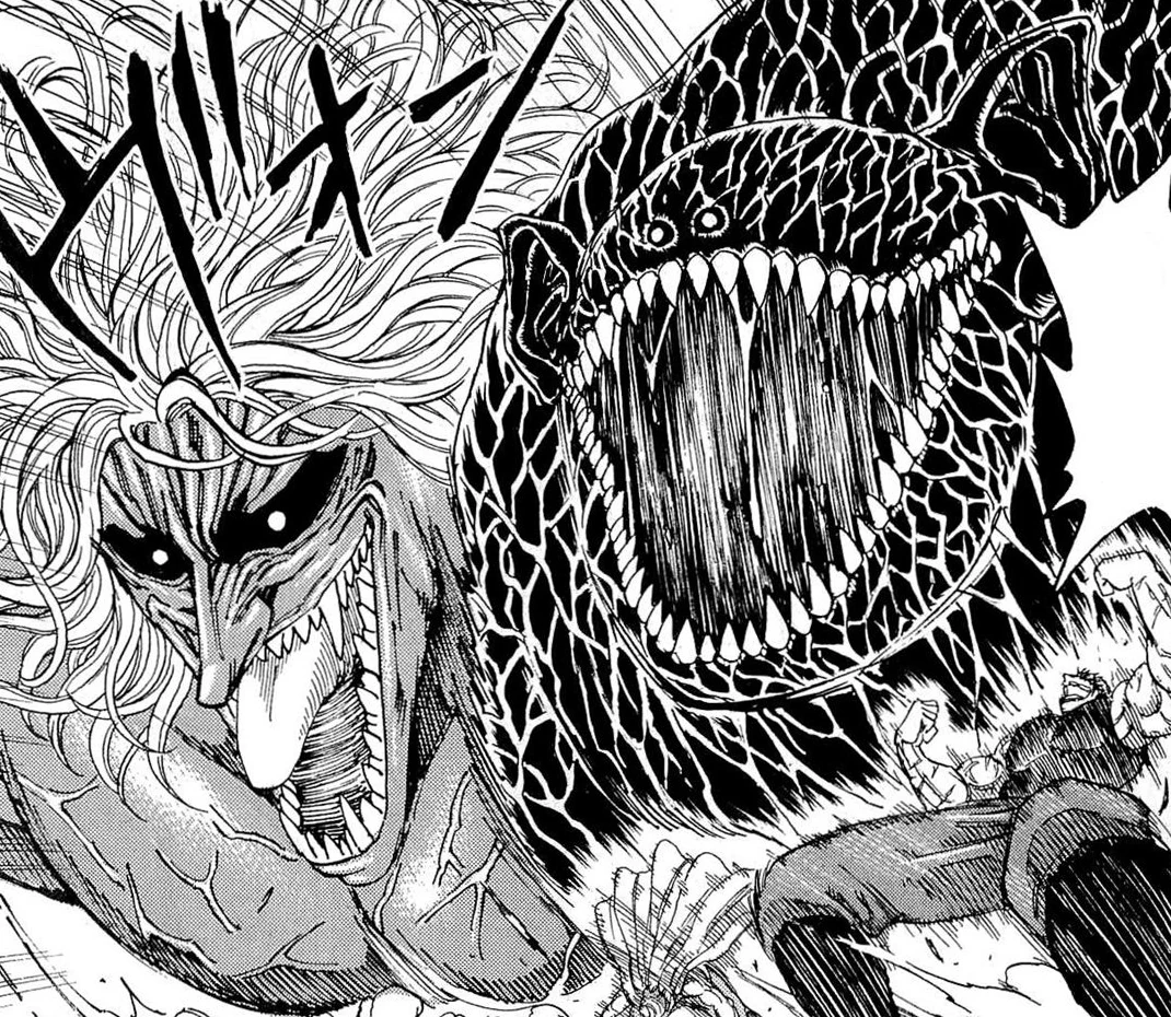 Image - Toriko and Zebra Intimidation.jpg | Toriko Wiki | FANDOM ...
