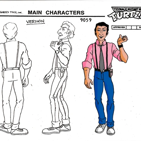 Vernon Fenwick (TMNT 1987) | Tortuga Ninja Wiki | Fandom