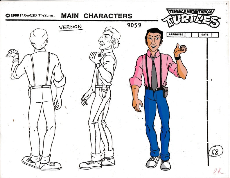 Vernon Fenwick (TMNT 1987) | Tortuga Ninja Wiki | Fandom