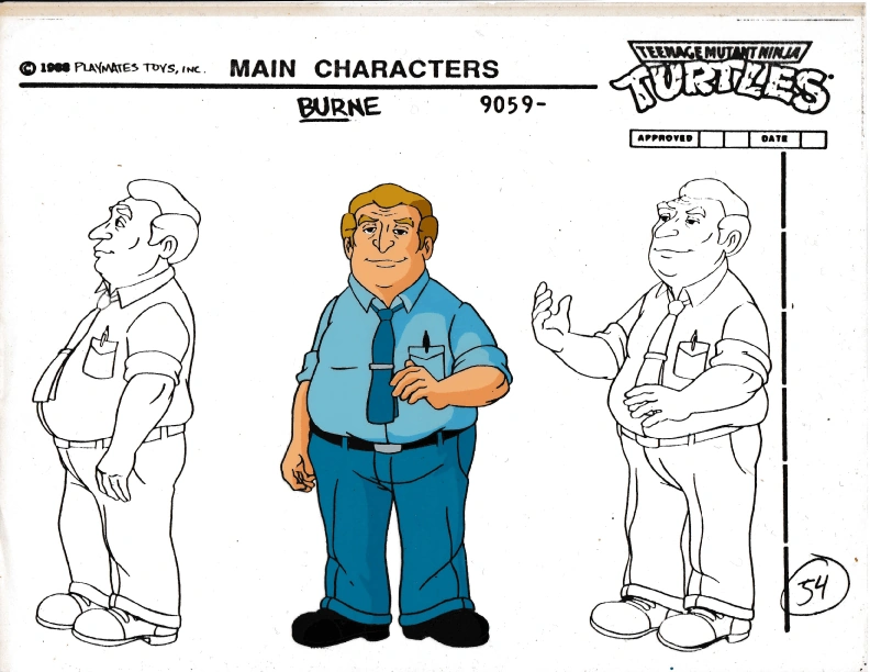 Burne Thompson (TMNT 1987) | Tortuga Ninja Wiki | Fandom