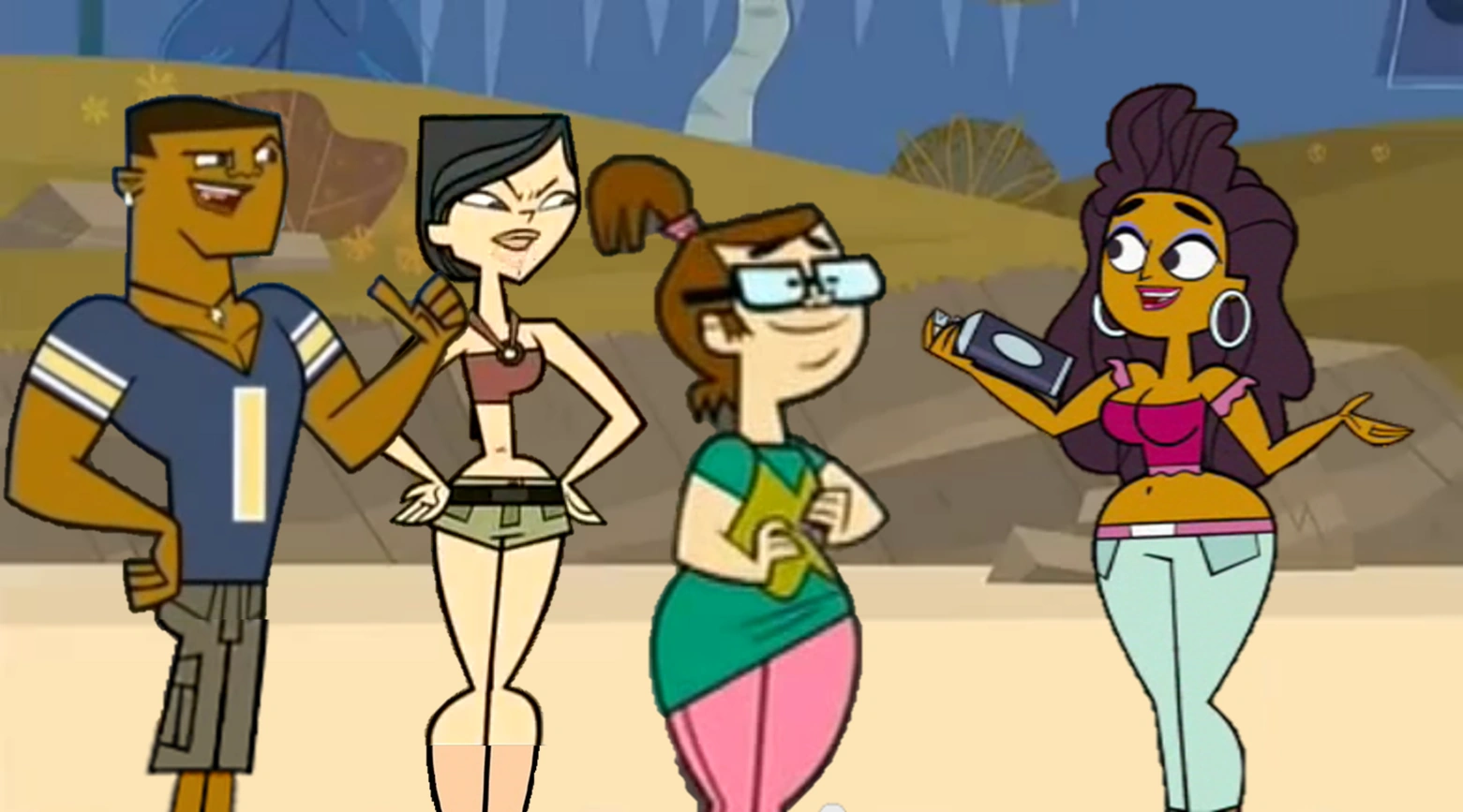 Everyone and Anne Maria | Total Roleplay Drama Wiki | Fandom