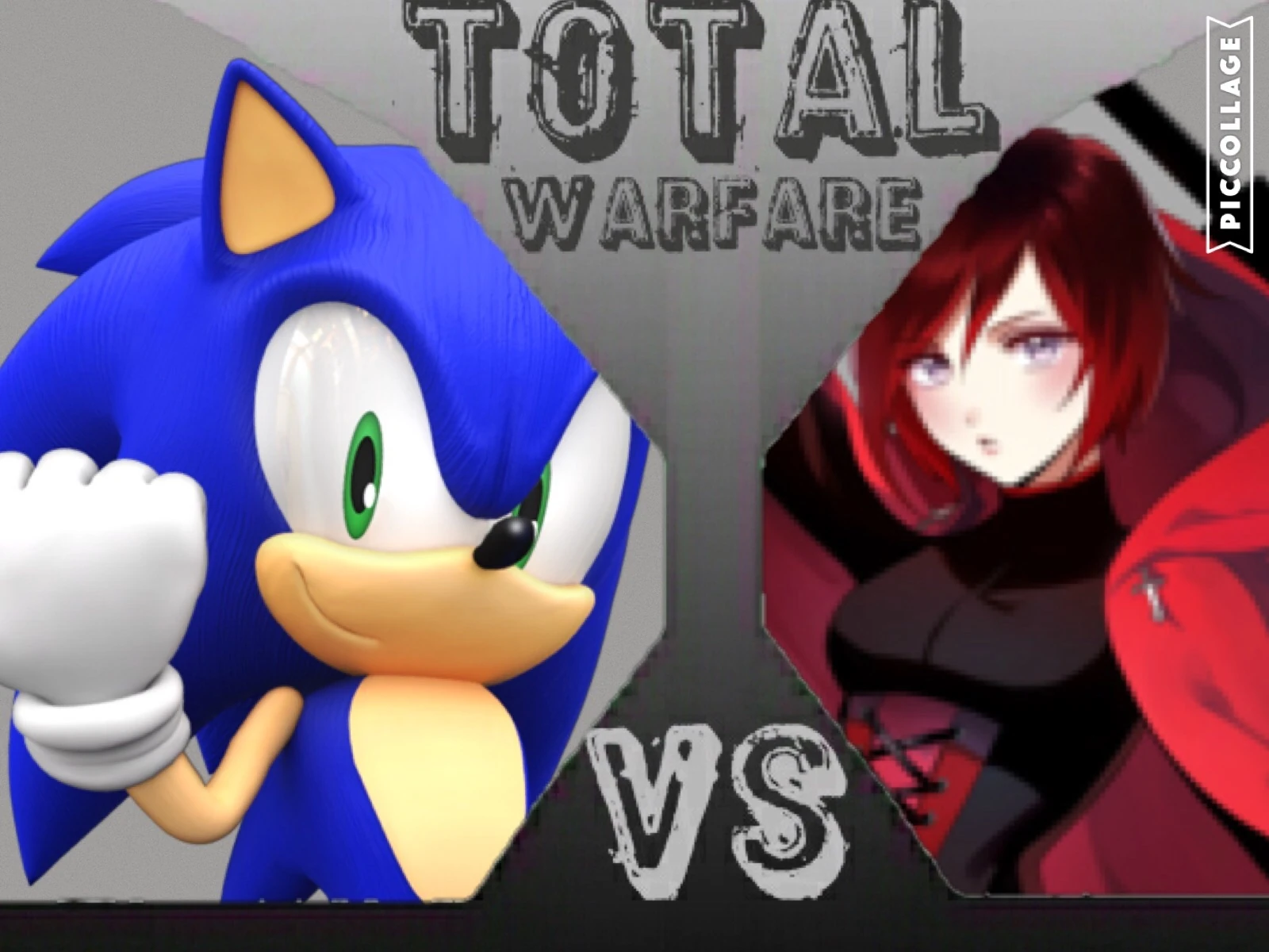 Sonic VS Ruby Rose | Total Warfare Fanon Wikia | Fandom