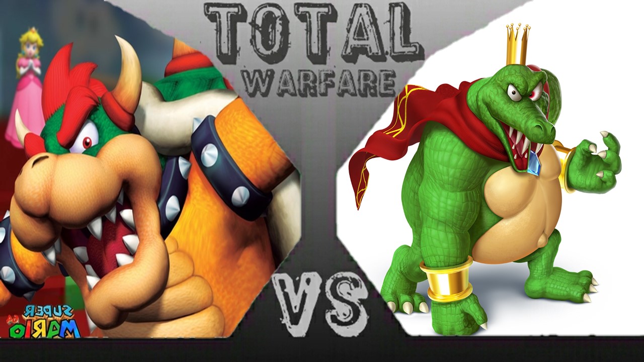 Bowser Vs King K Rool Total Warfare Fanon Wikia Fandom Powered By