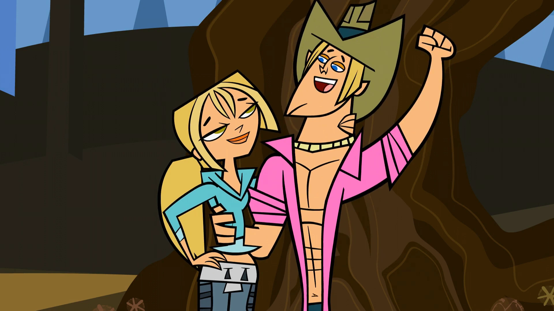 Image - Bridgette and geoff team up.png | Total Drama Wiki | FANDOM ...