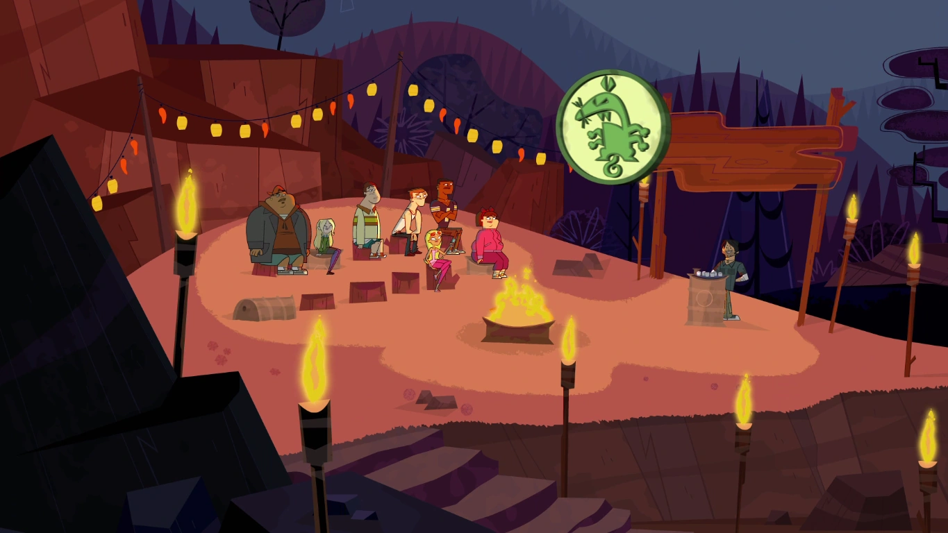Image - EliminationceremonyTDROTI.png | Total Drama Wiki | FANDOM ...