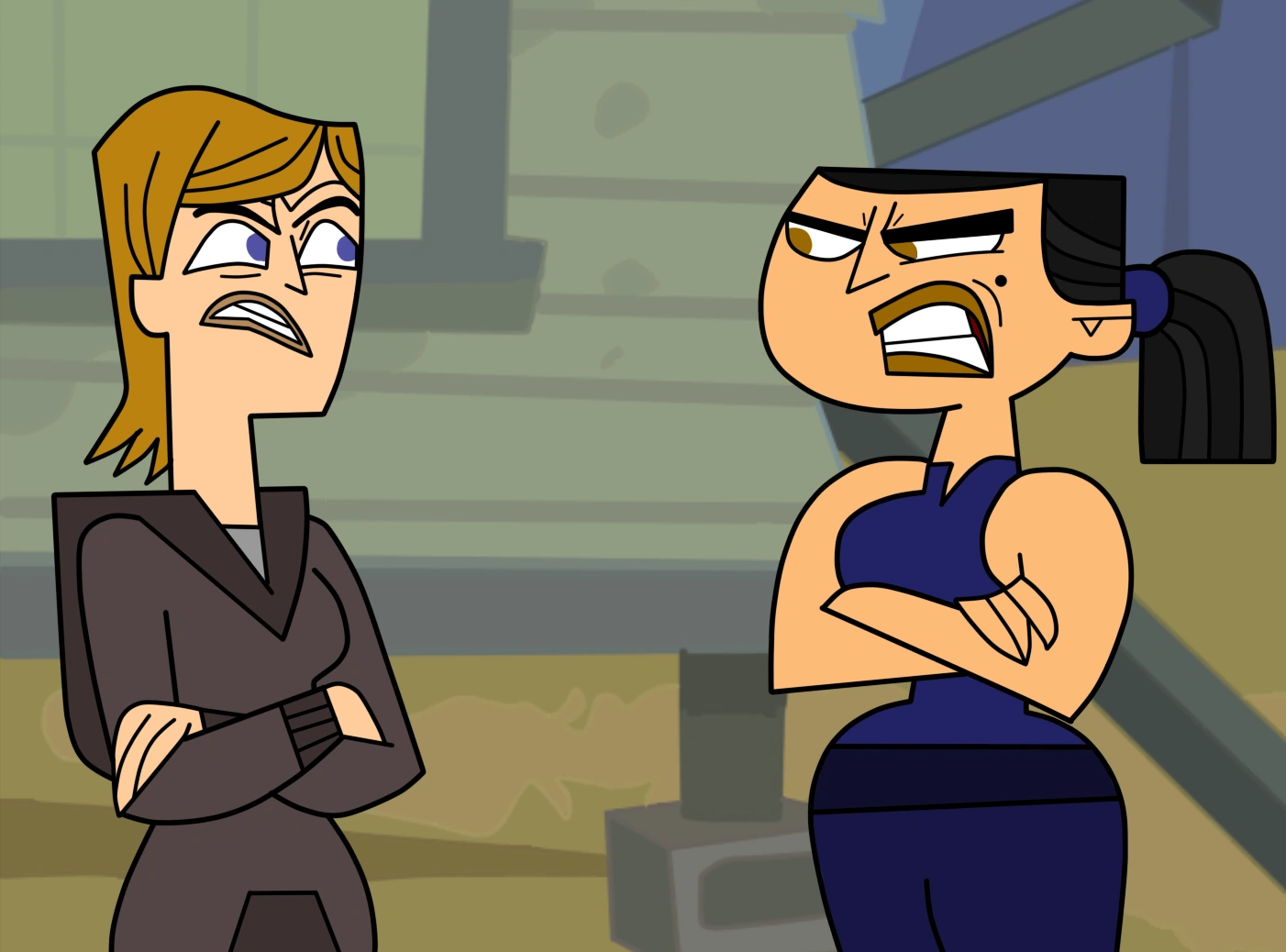 Image - Jo vs Eva.png | Total Drama Wiki | FANDOM powered by Wikia