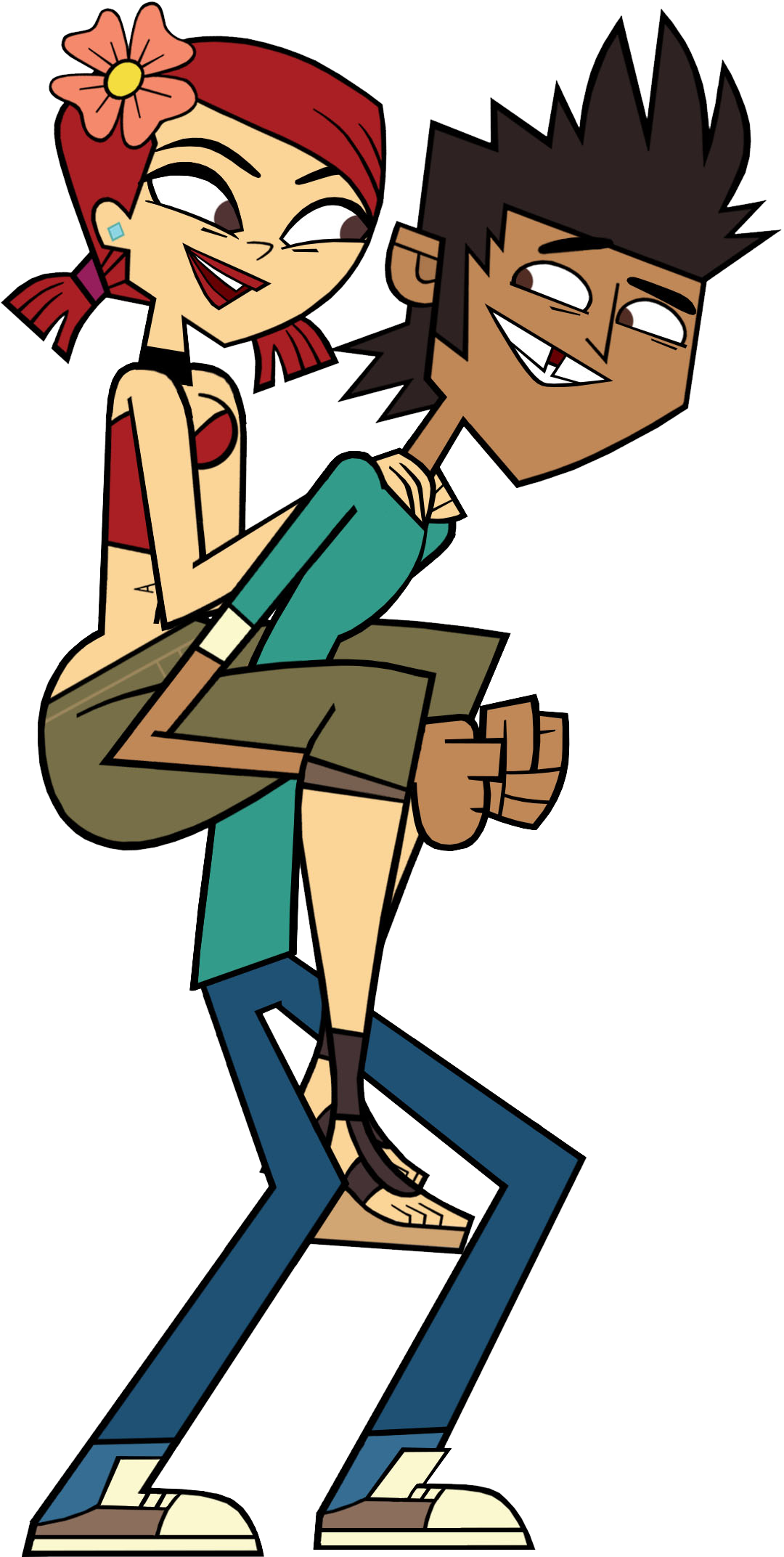 Image - Mike and Zoey Piggyback.png | Total Drama Wiki | FANDOM powered ... Image - Mike and Zoey Piggyback.png | Total Drama Wiki | FANDOM powered ...