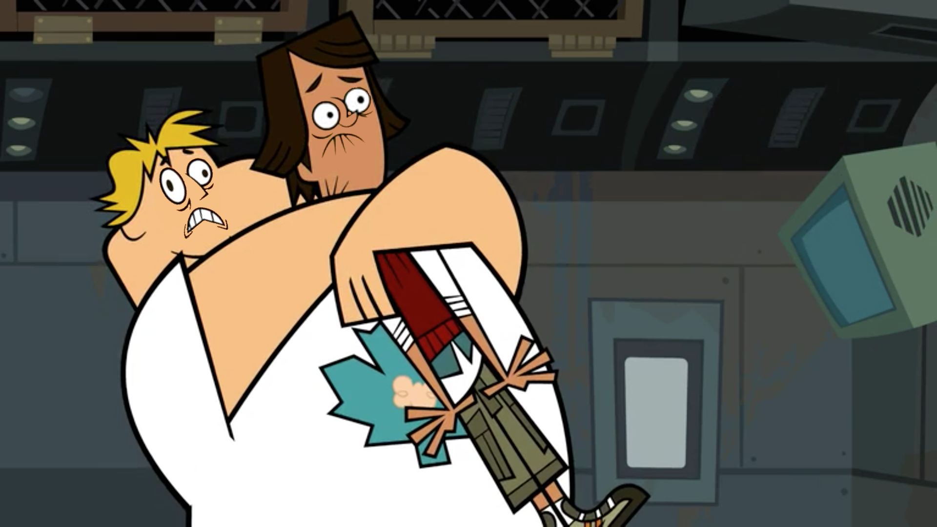 Image Owen And Noah Face Swappng Total Drama Wiki Fandom Powered By Wikia