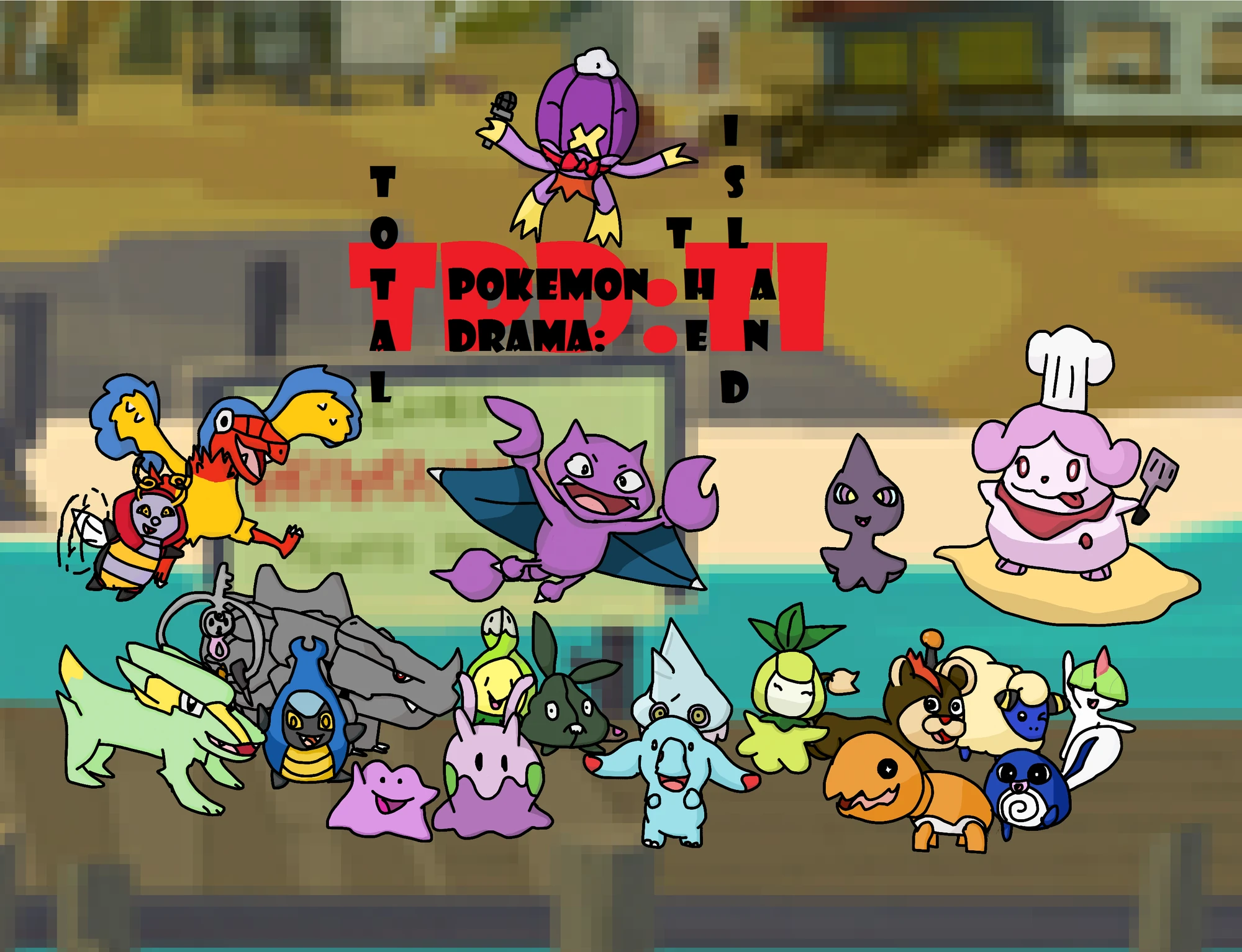 Total Drama Pokemon: The Island | Total Drama Island Fanfiction wikia ...