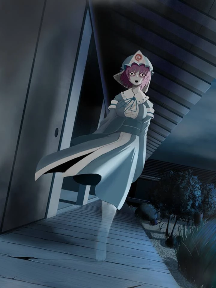 Image - Yuyuko scary.jpg | Touhou Wiki | FANDOM powered by Wikia