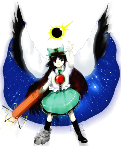 Utsuho Reiuji Perfiles Oficiales Touhou Español Fandom Powered By Wikia