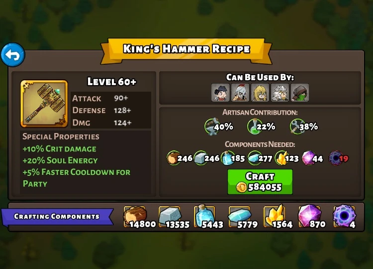 King's Hammer | Tower Keepers Wiki | Fandom