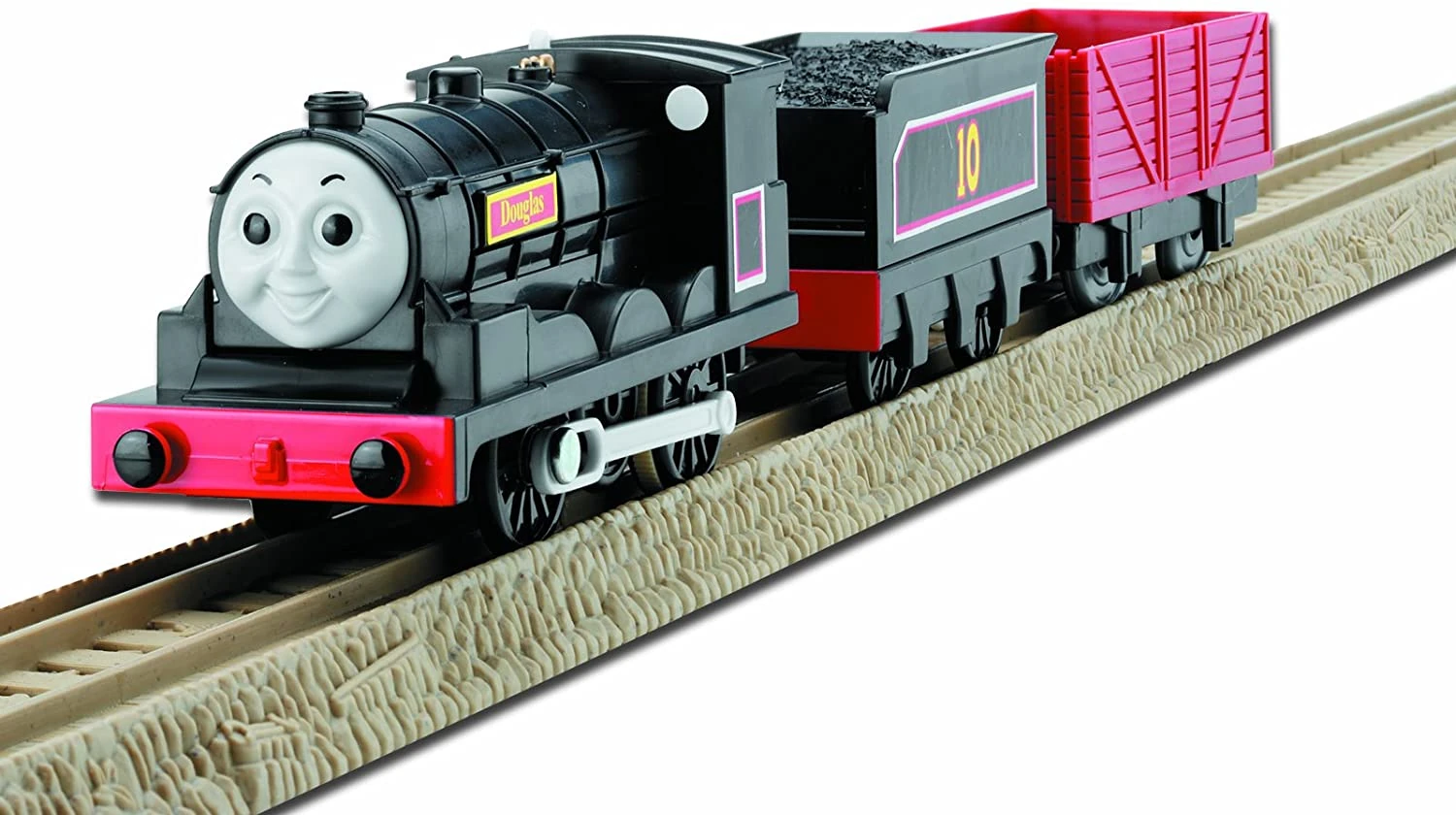Douglas with Red Troublesome Truck | TrackMaster Wiki | Fandom